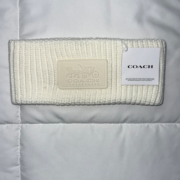 Coach | Accessories | Coach Logo Headband Cream Colored | Poshmark